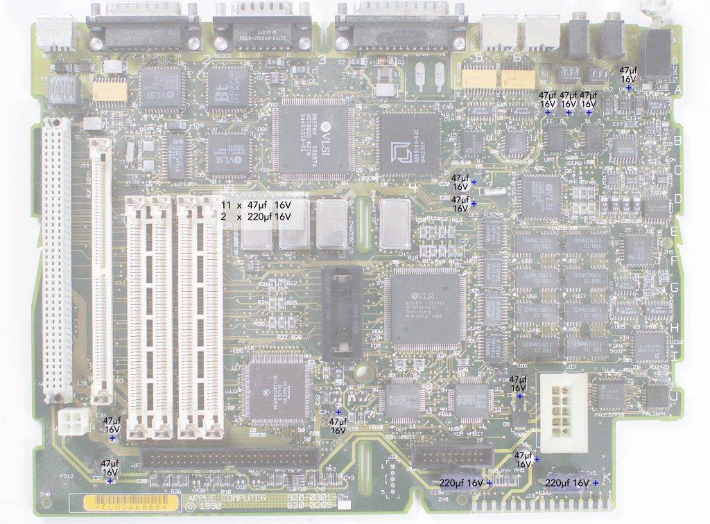 Macintosh IIsi Recapping Guide - Recap-a-Mac