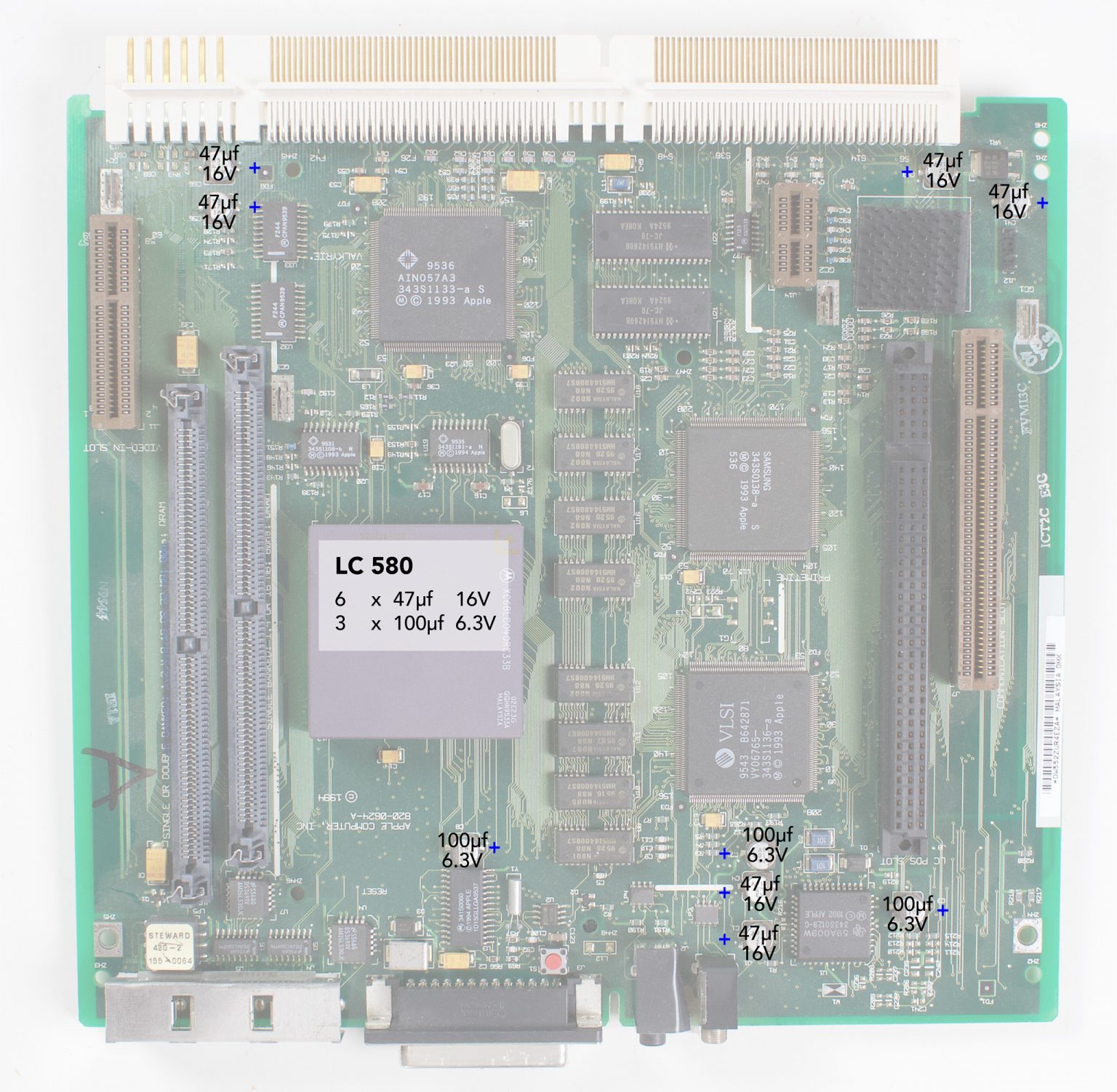 Macintosh Performa/LC580 - Recap-a-Mac