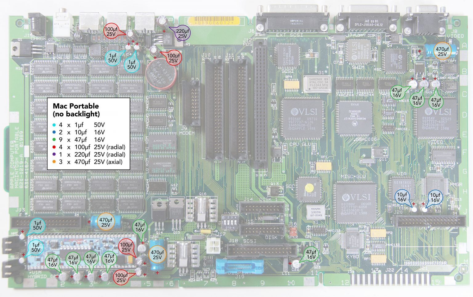Macintosh Portable (no backlight) - Recap-a-Mac