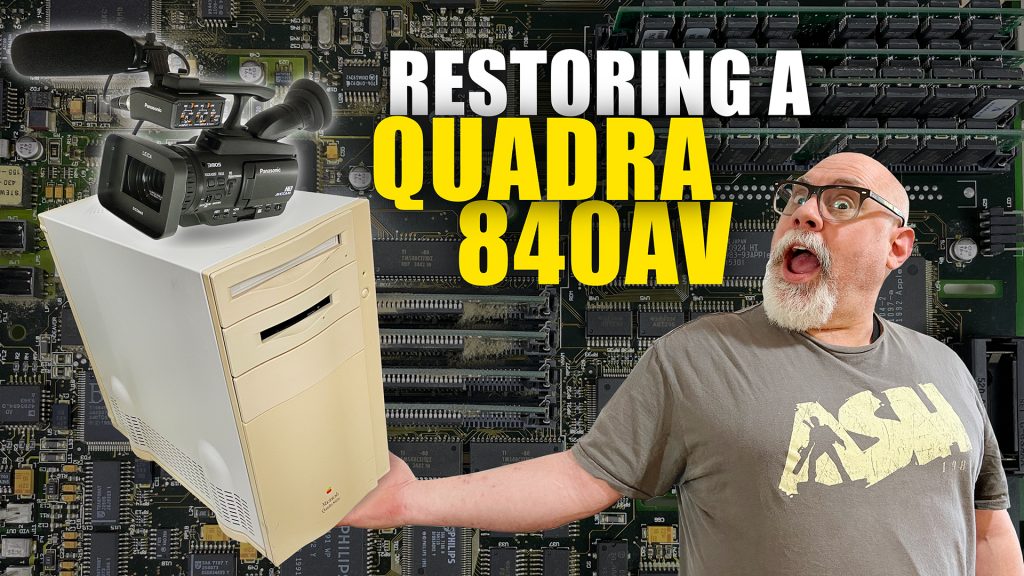 Quadra 840AV Restoration Project - Recap-a-Mac